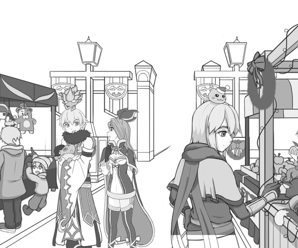 ArtStation - Festive Night - Ragnarok Online | Artworks