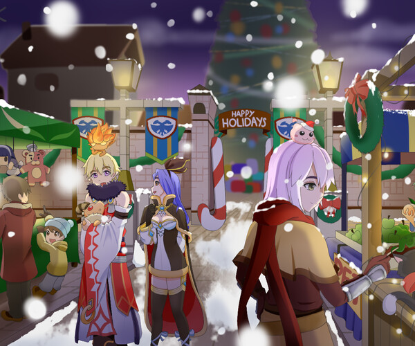 ArtStation - Festive Night - Ragnarok Online | Artworks