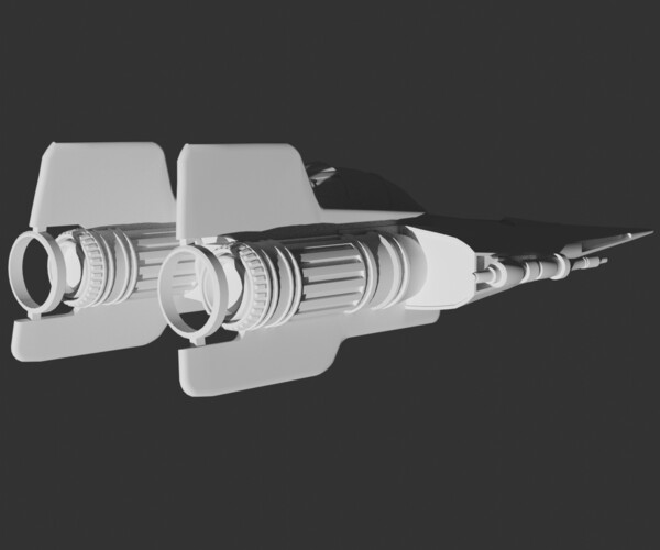 ArtStation - Star Wars A-Wing | Game Assets