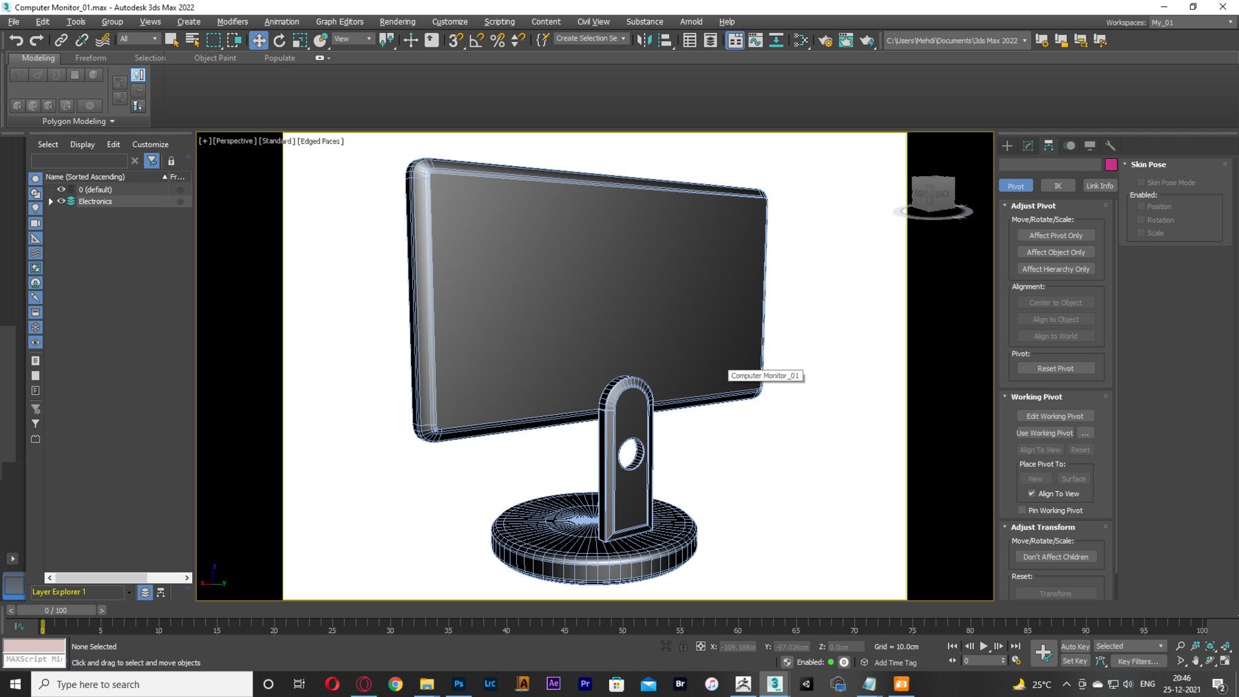 ArtStation - Computer Monitor | Game Assets