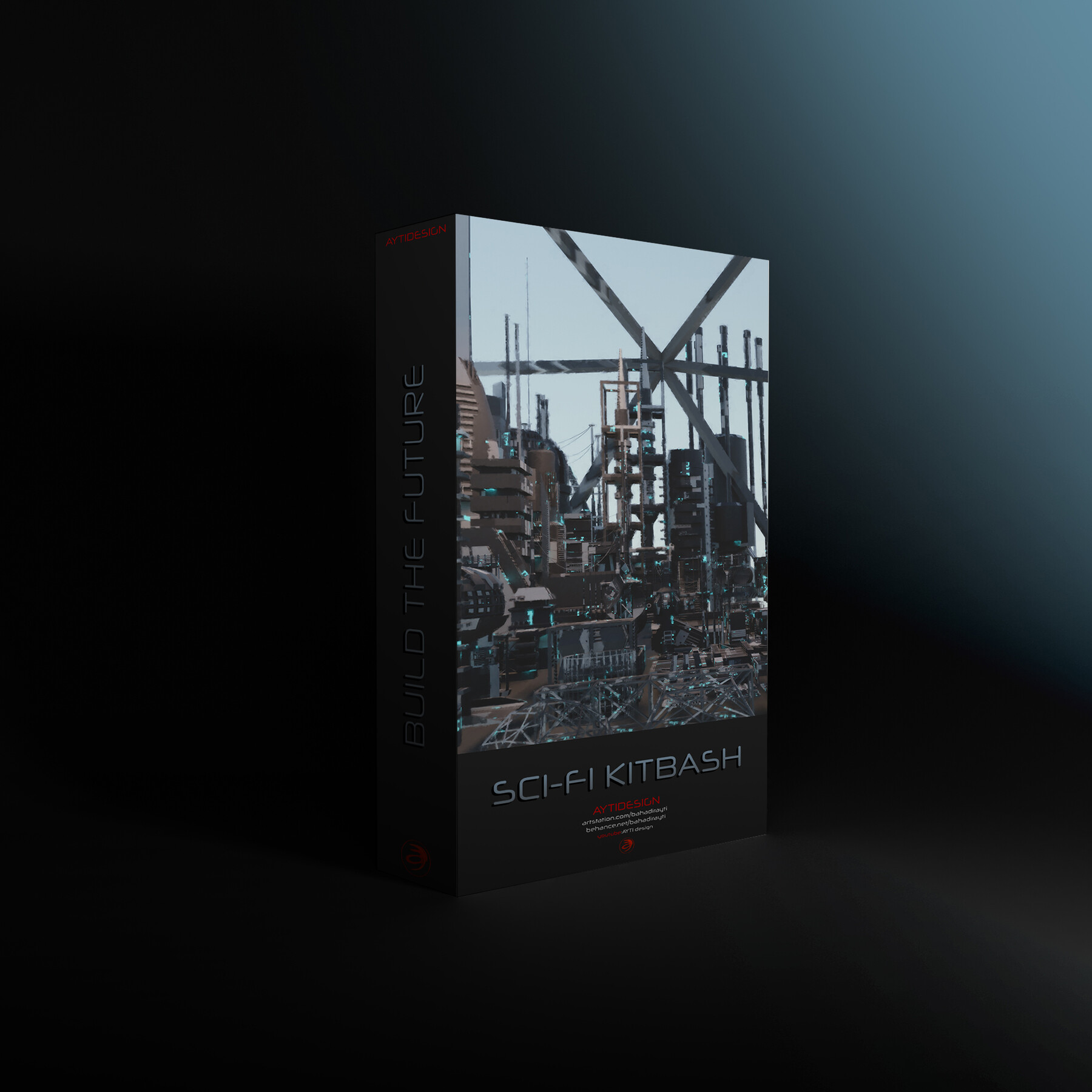 ArtStation - 100 SCI-FI KITBASH SET | Game Assets