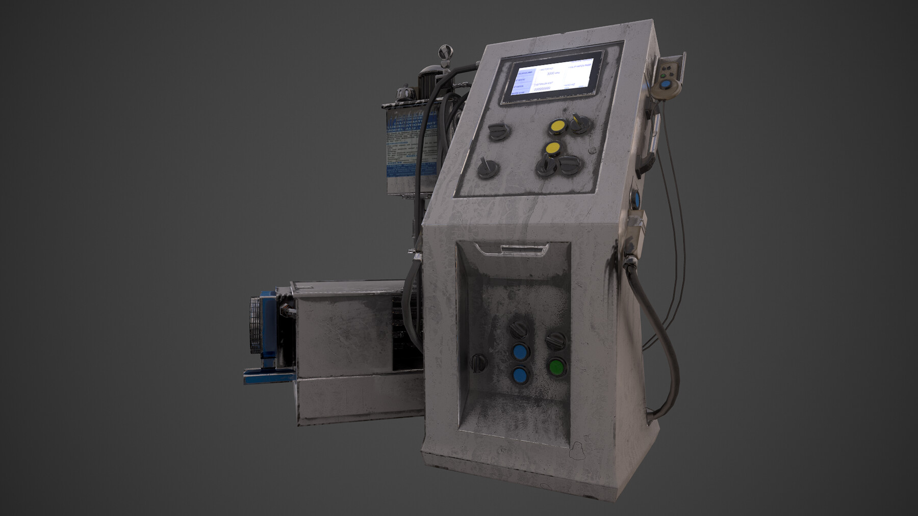 ArtStation - SciFi İndustrial Computer | Game Assets