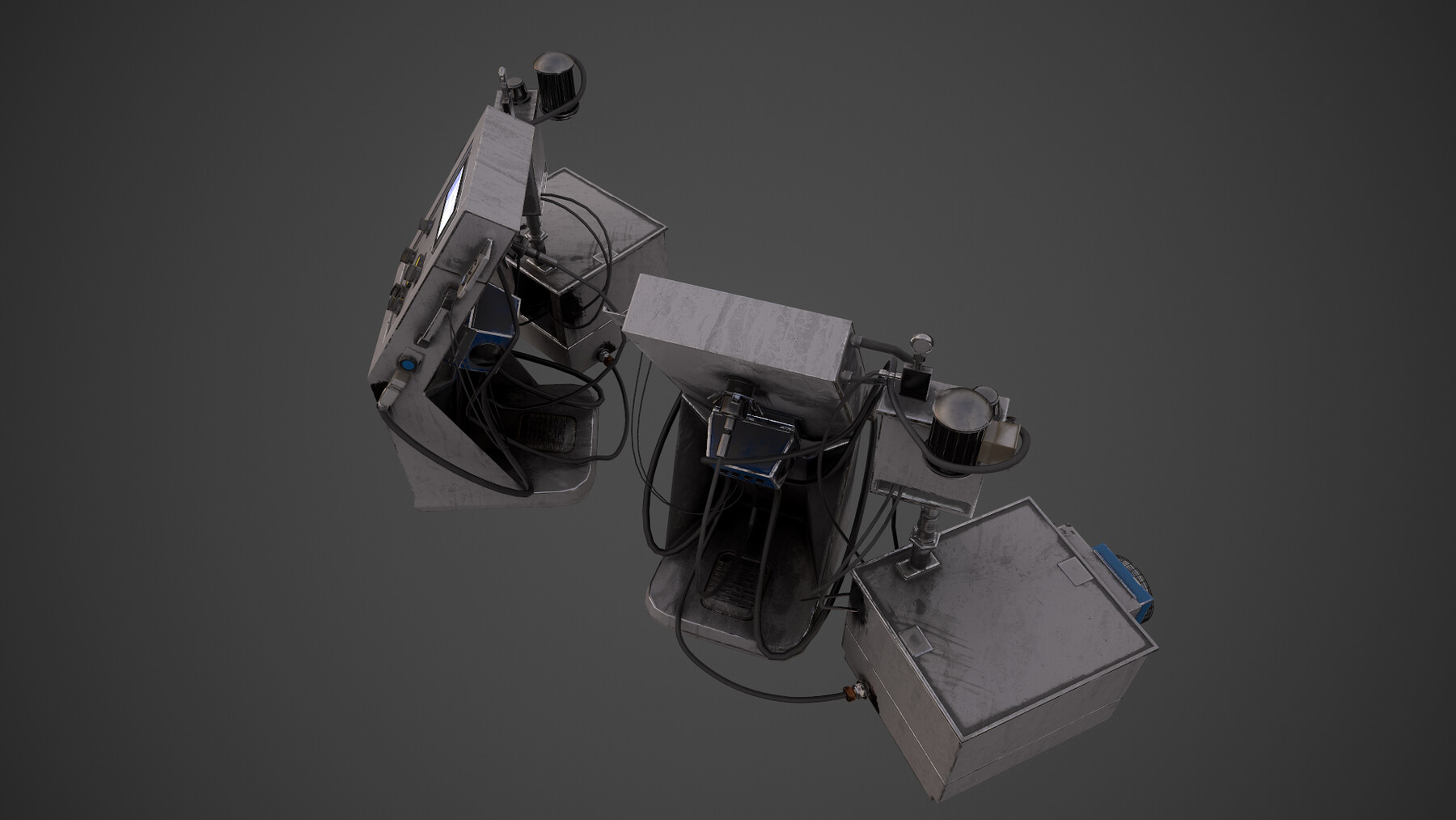 ArtStation - SciFi İndustrial Computer | Game Assets