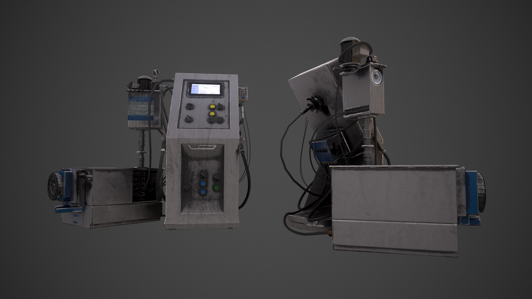 ArtStation - SciFi İndustrial Computer | Game Assets