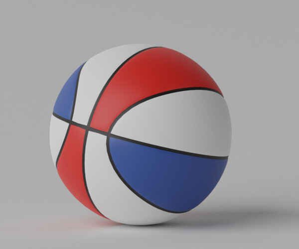 ArtStation - Tricolor Basketball Ball | Resources