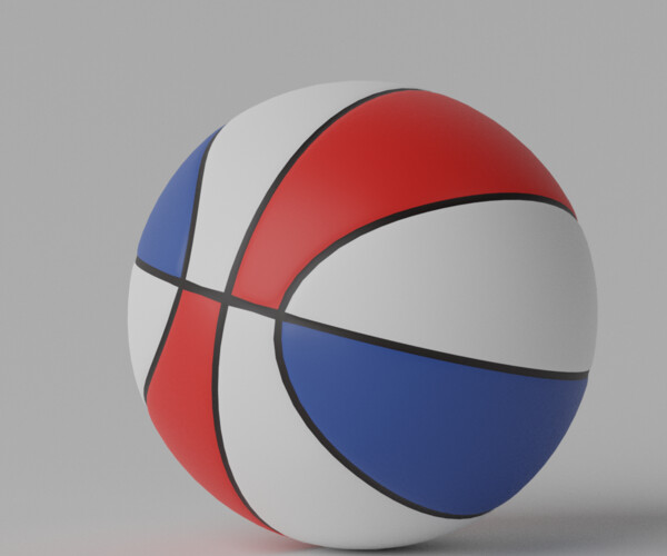 ArtStation - Tricolor Basketball Ball | Resources
