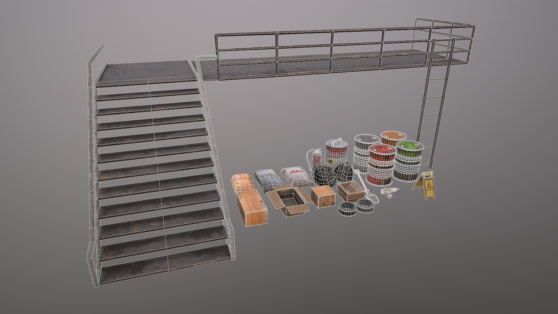 ArtStation - Industrial Asset Pack | Game Assets