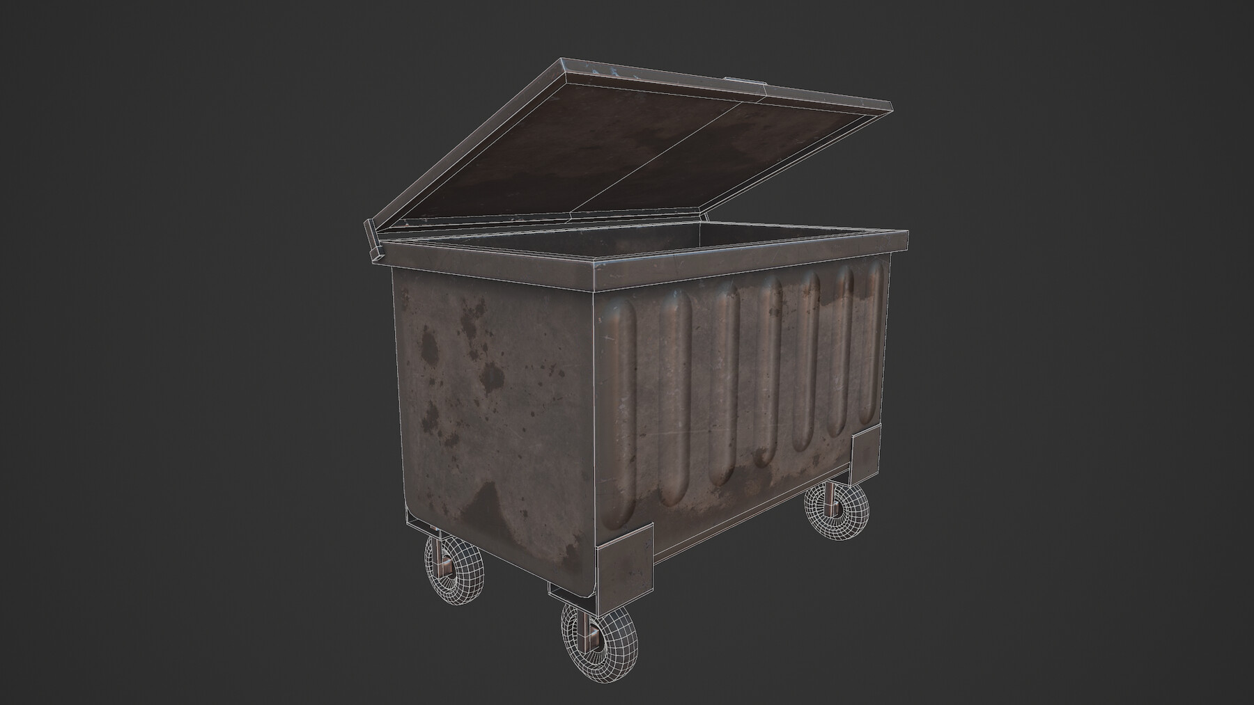 ArtStation - Garbage Container | Game Assets