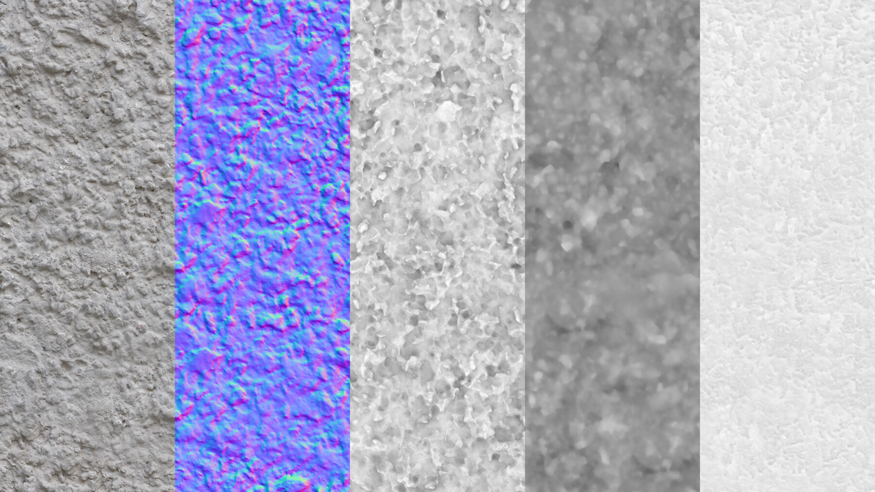 ArtStation - Interspersed Cement Material (PBR Material 8K) | Resources