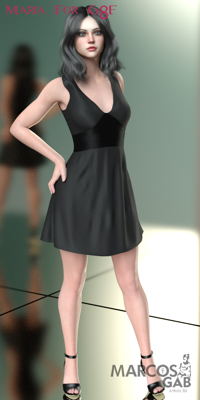 ArtStation - MGAB Maria for Genesis 8 n 8-1 Female | Resources