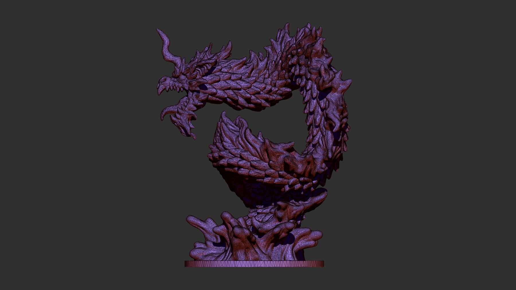 ArtStation - Dragon 3d print model | Resources