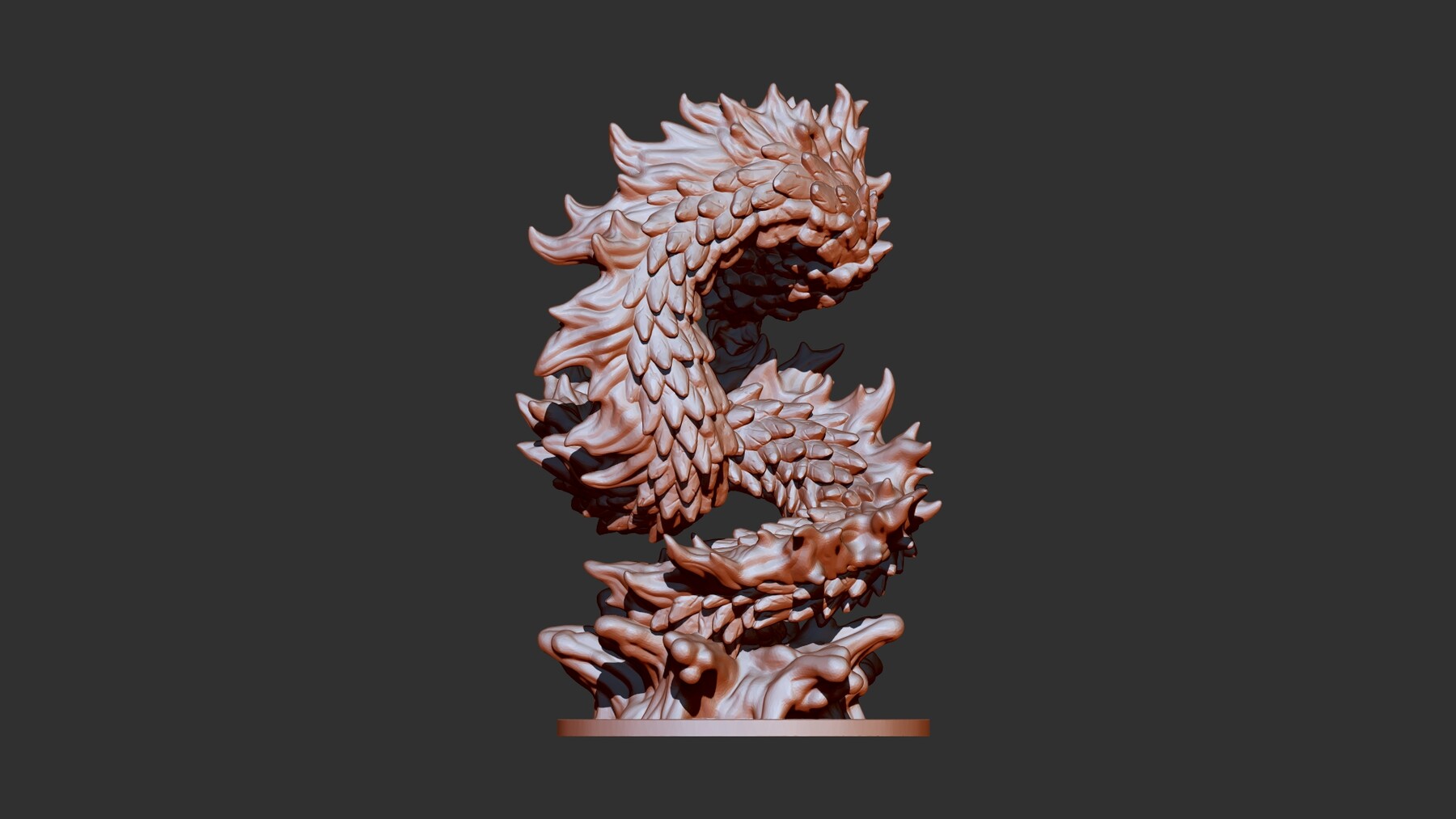 ArtStation - Dragon 3d print model | Resources
