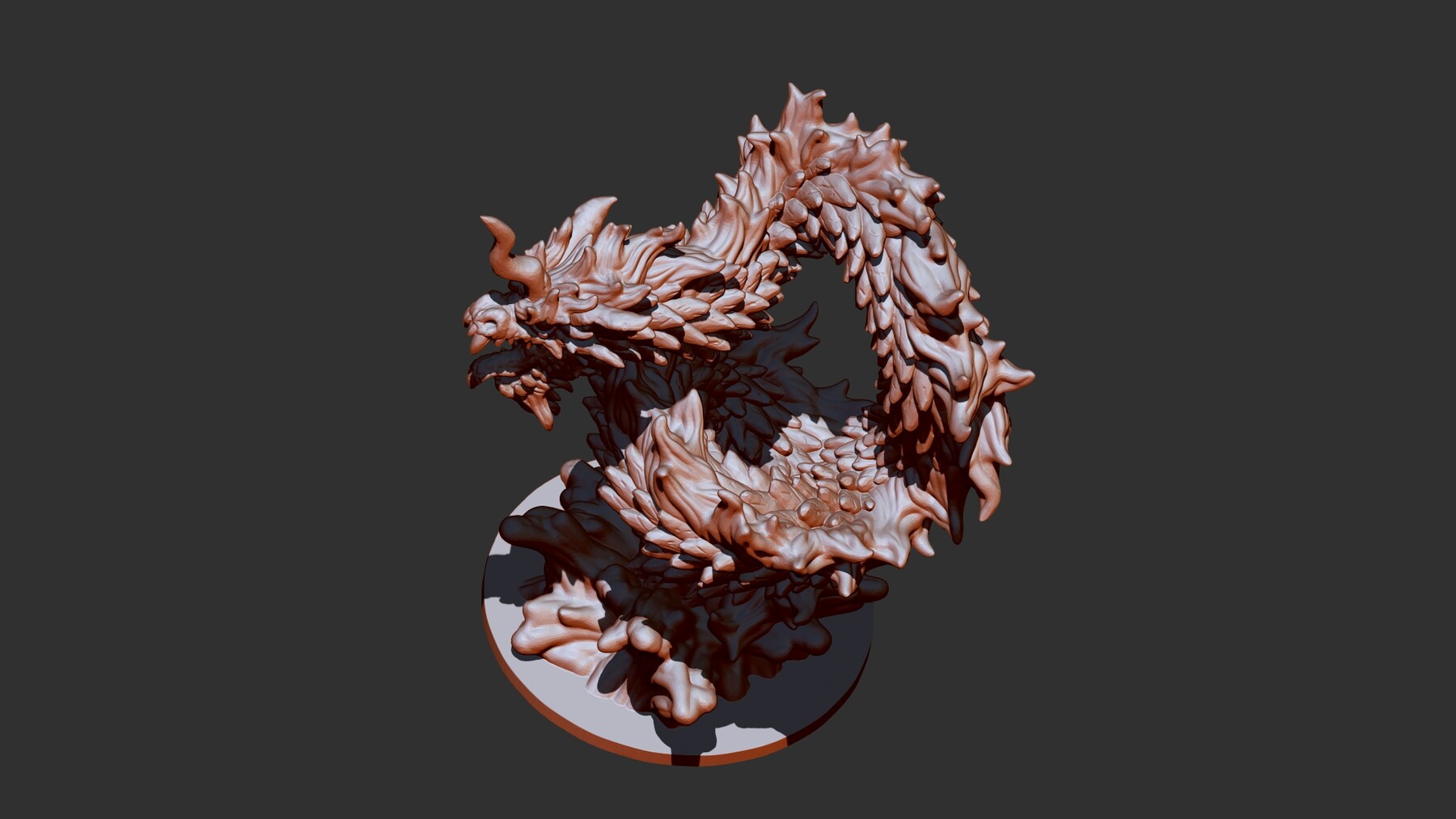 ArtStation - Dragon 3d print model | Resources