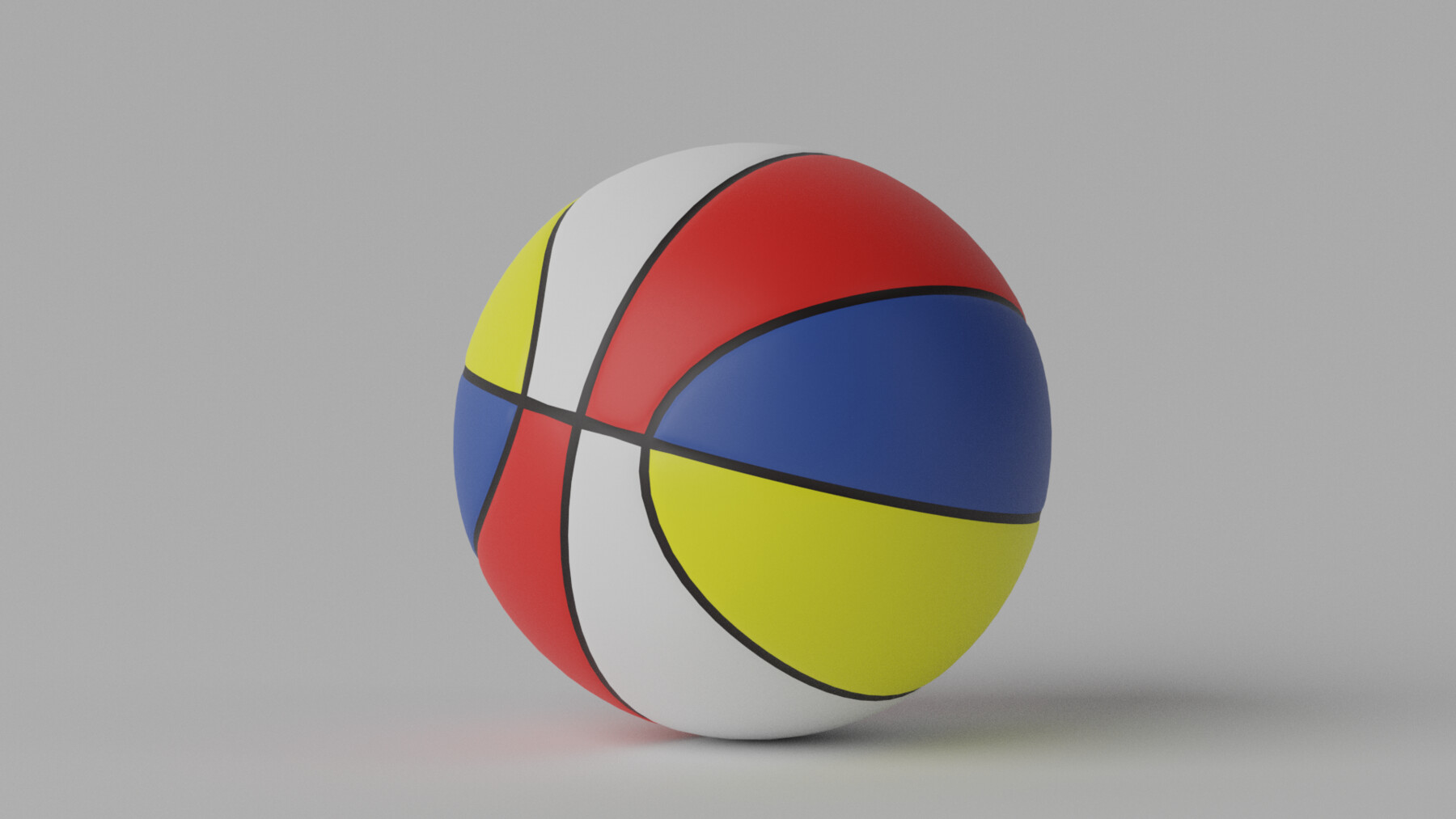 ArtStation - 4 Colour Basketball Ball | Resources