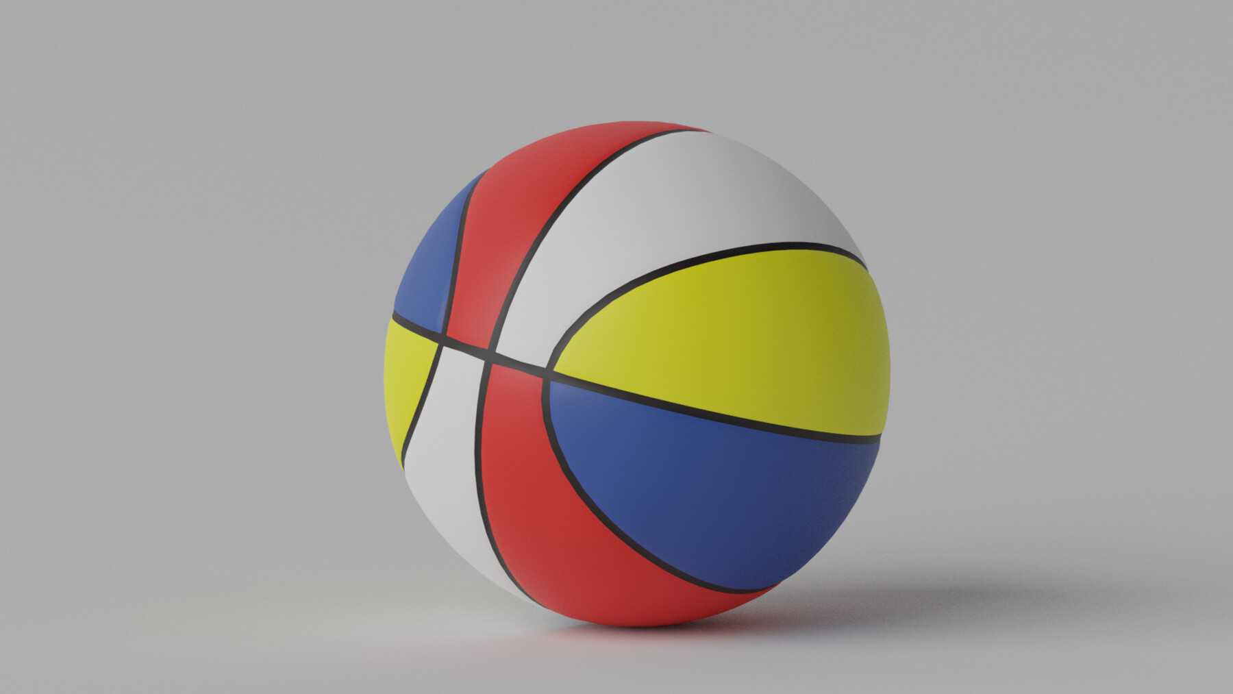 ArtStation - 4 Colour Basketball Ball | Resources
