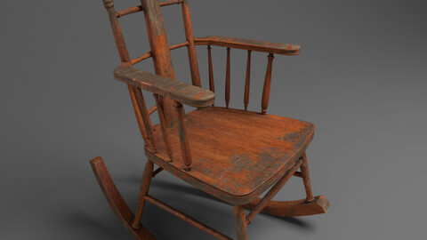 ArtStation - Rocking Chair Maya Rig | Resources
