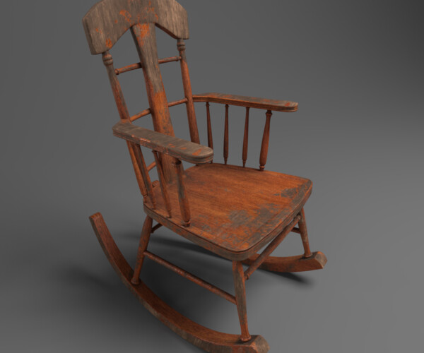 ArtStation - Rocking Chair Maya Rig | Resources