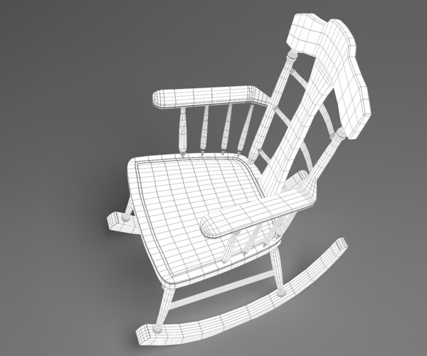 ArtStation - Rocking Chair Maya Rig | Resources