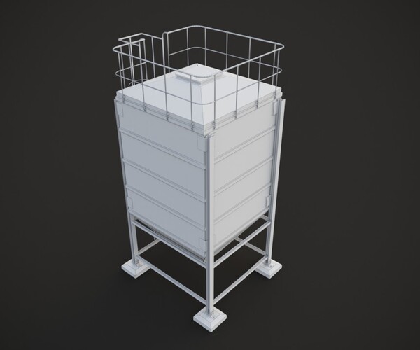 ArtStation - Industrial dry storage | Resources