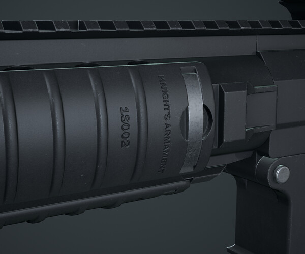 ArtStation - AR-10 Custom-02 M110 edition | Game Assets