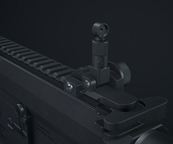 ArtStation - AR-10 Custom-02 M110 edition | Game Assets