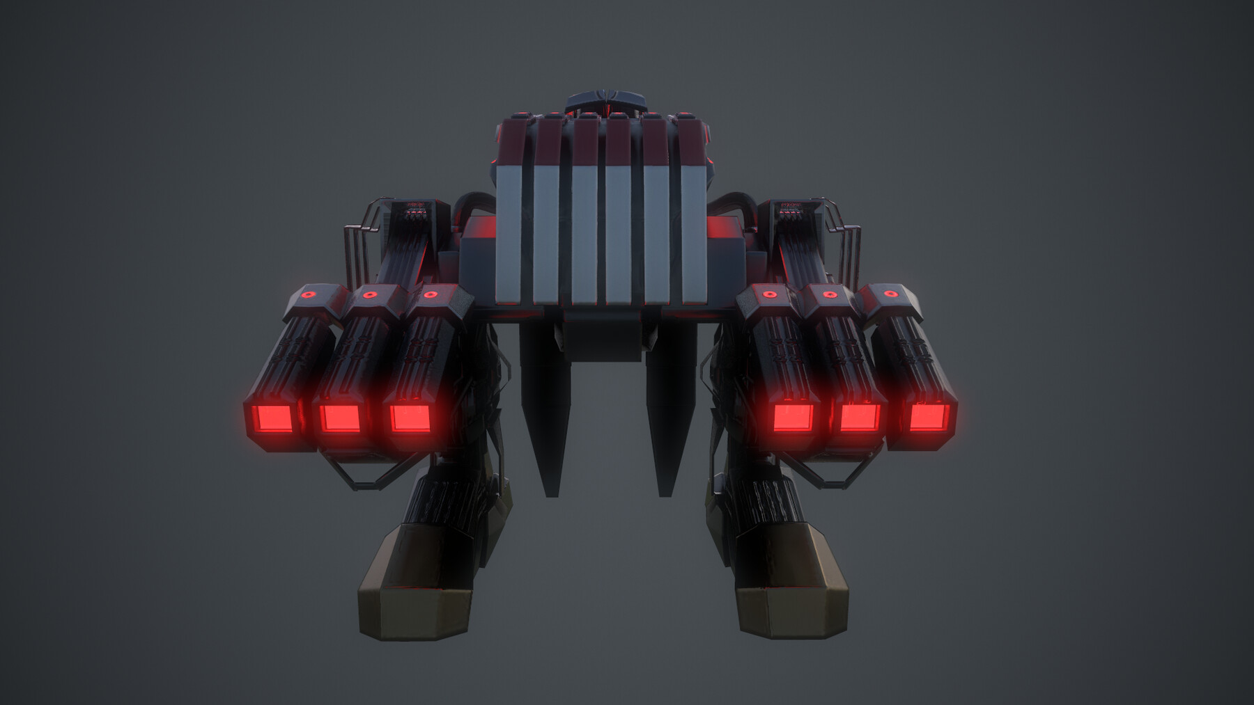 ArtStation - Sci-Fi Mecha Robot | Game Assets