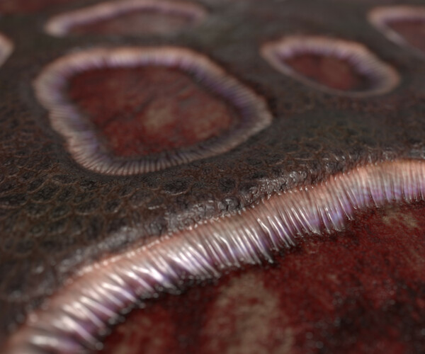 ArtStation - Alien Monster Skin and Flesh Horror PBR Procedural ...