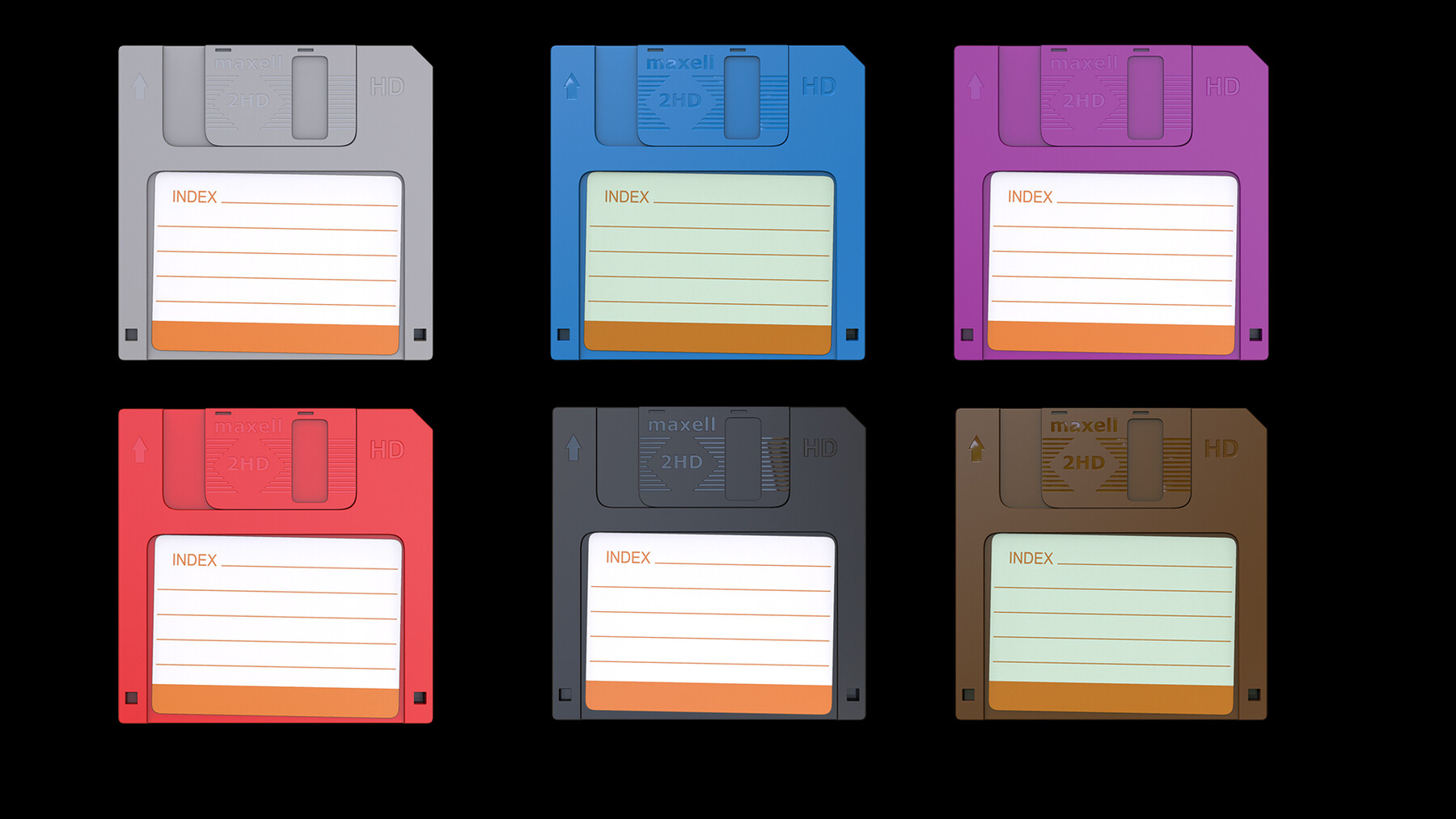 ArtStation - Floppy Disk Material | Game Assets