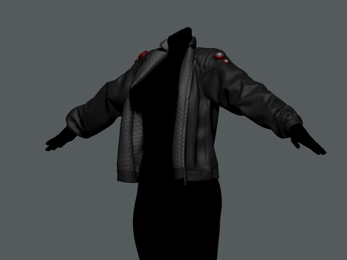 ArtStation - cyberpunk jacket | Resources
