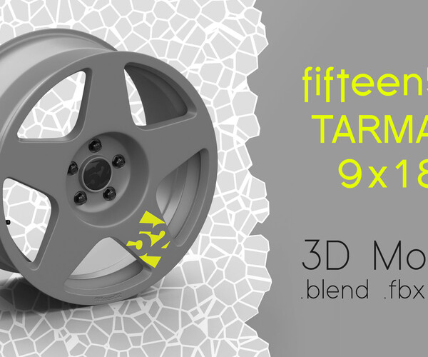 ArtStation - fifteen52 Tarmac Rim/Wheel 3D Model | Resources