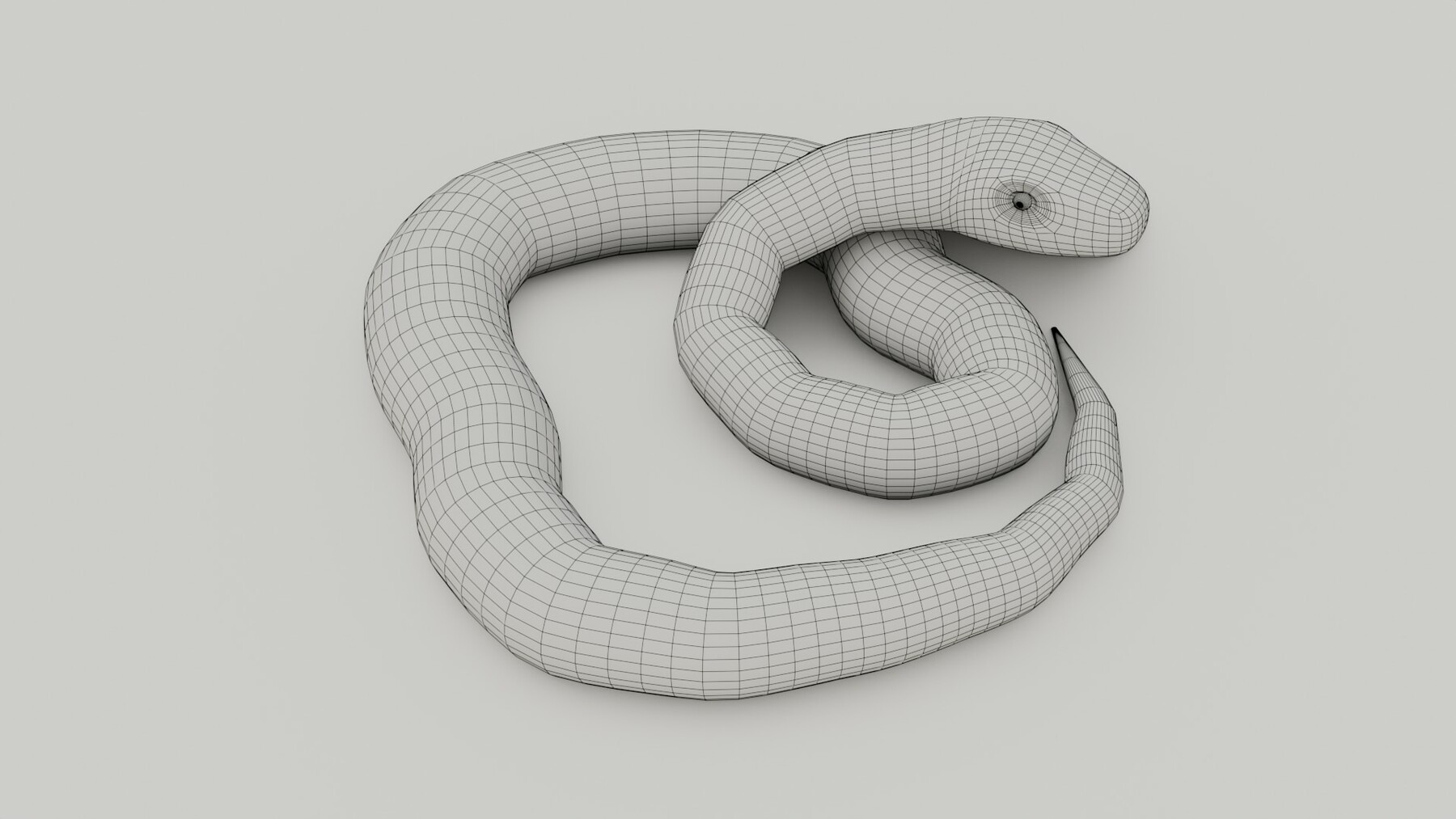 ArtStation - Python Snake - Low Poly - Game Ready - PBR | Game Assets