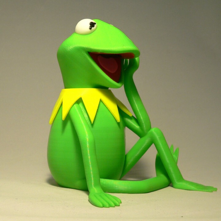 ArtStation - Kermit the Frog 3D print model | Resources