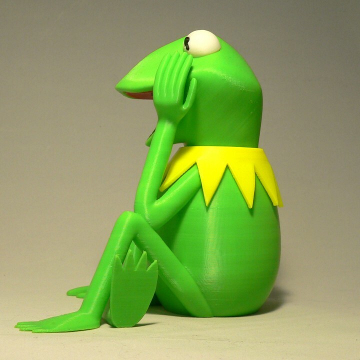 ArtStation - Kermit the Frog 3D print model | Resources