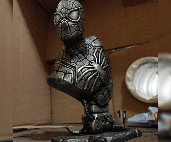 ArtStation - Spider-Man bust | Resources