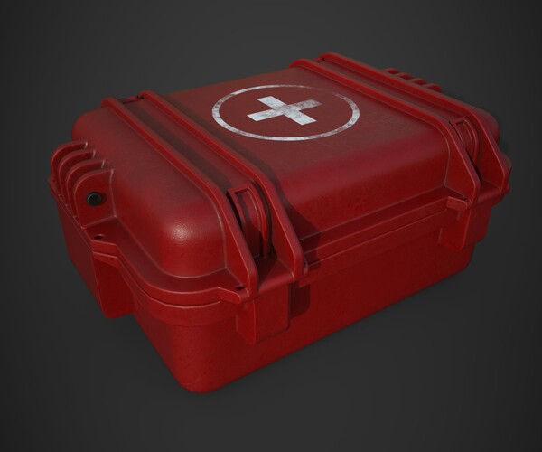 ArtStation - Medical box | Game Assets
