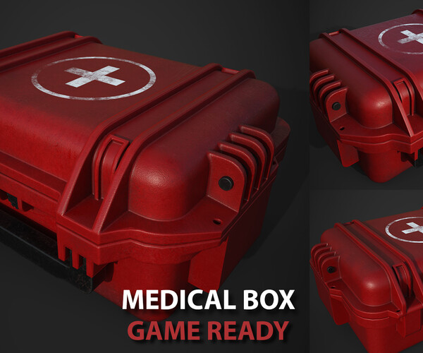 ArtStation - Medical box | Game Assets