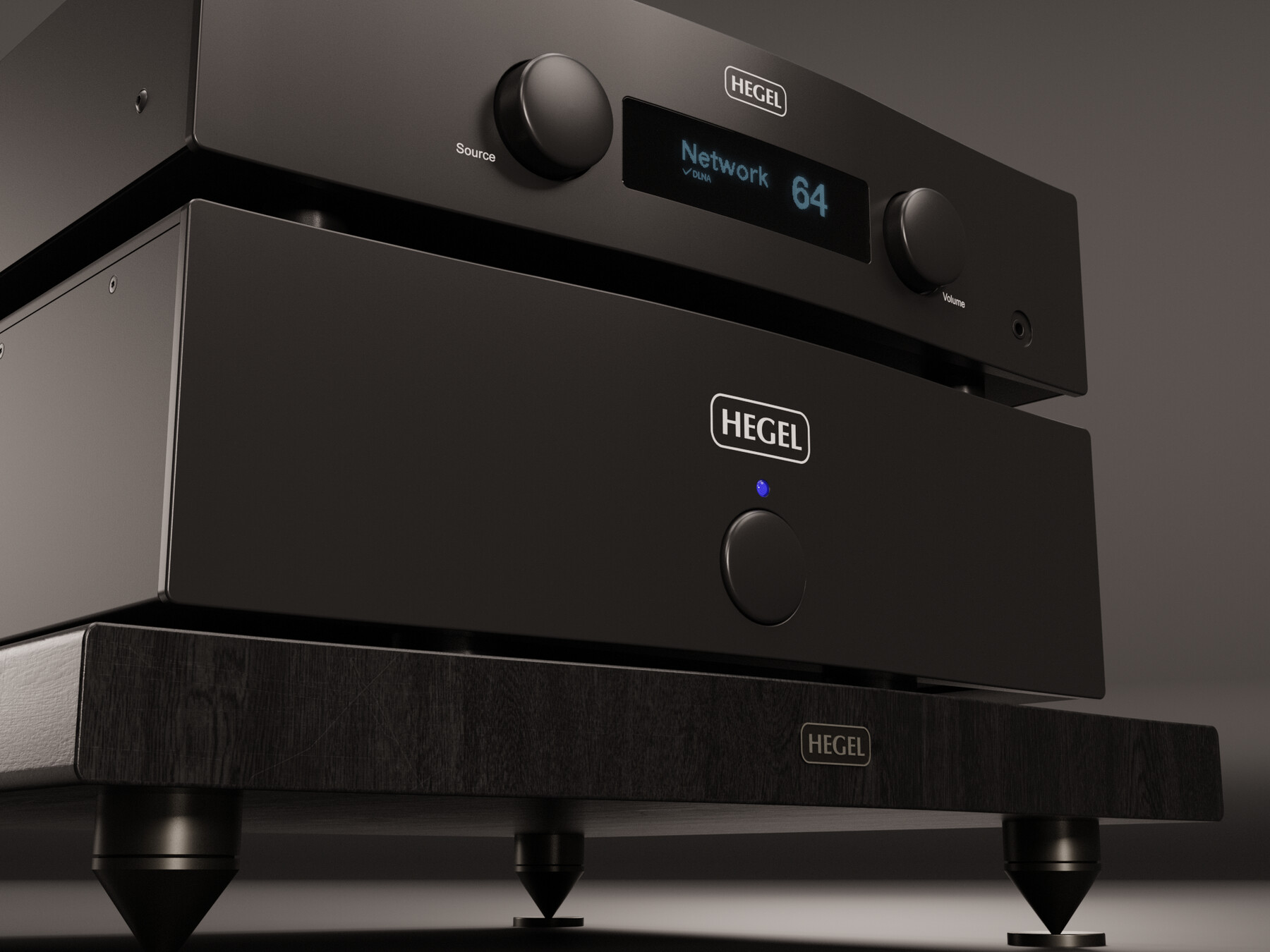 ArtStation - HEGEL H190 DAC and HEGEL H20 Power Amp with Stand | Resources