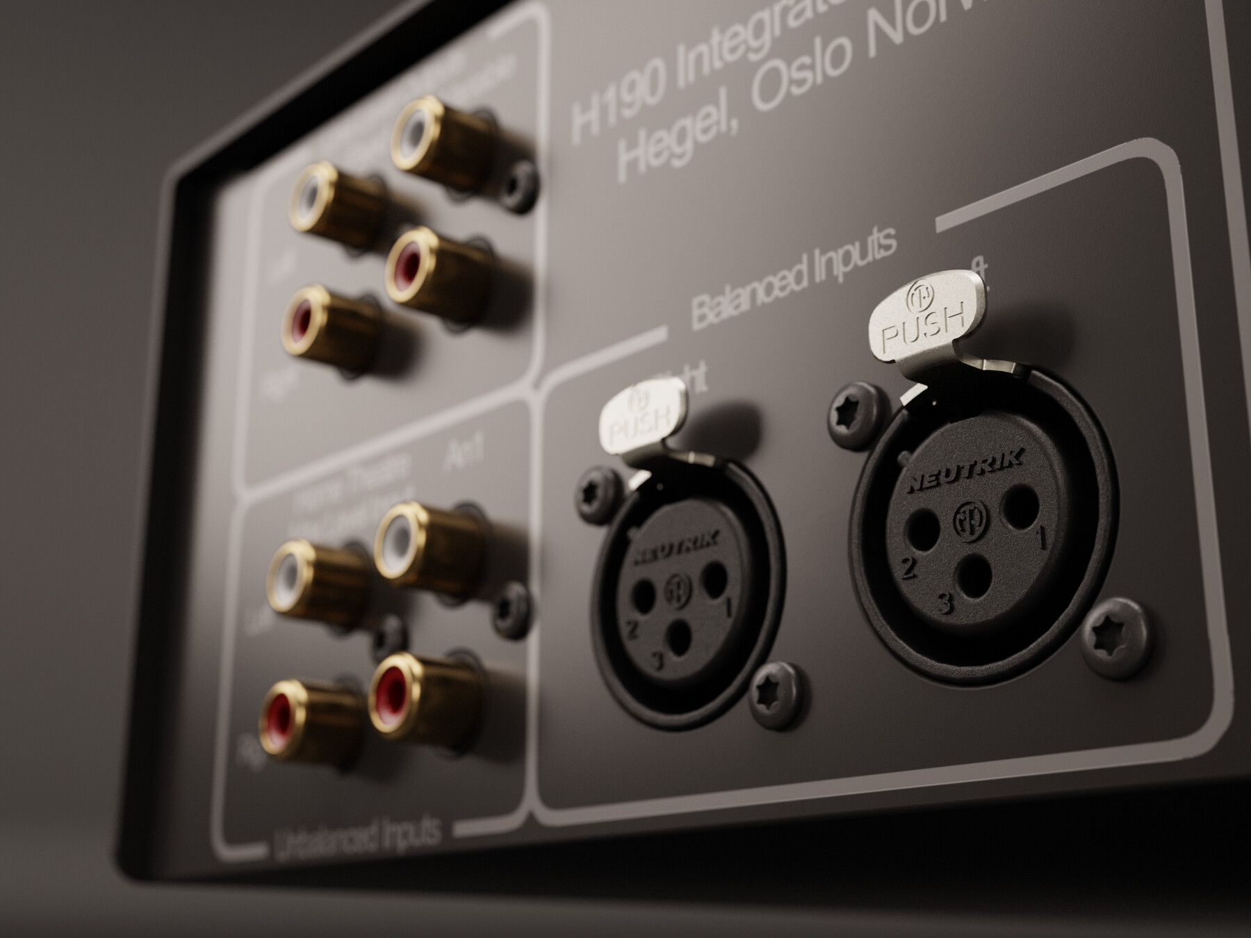 ArtStation - HEGEL H190 DAC and HEGEL H20 Power Amp with Stand | Resources