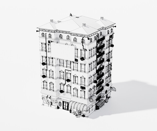 ArtStation - Building Type 1 | Resources