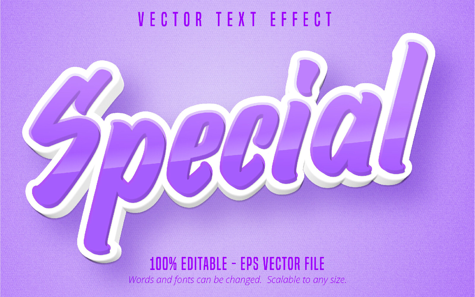 ArtStation - Special text, cartoon style editable text effect | Artworks