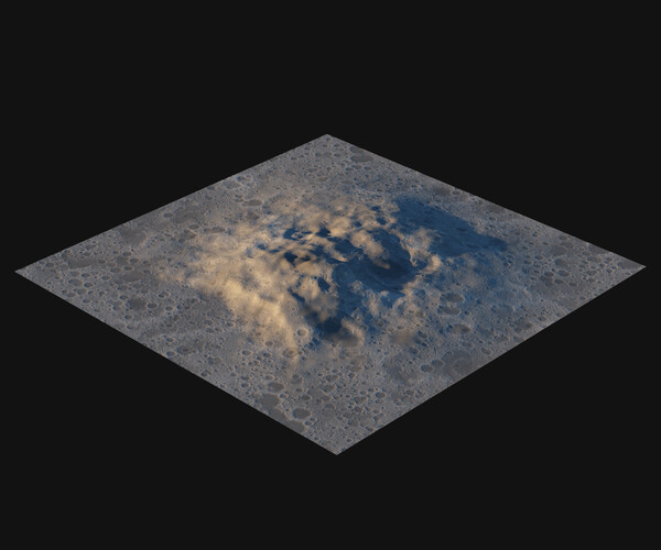 ArtStation - Lunar Terrains 3D Collection | Game Assets