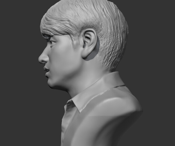 ArtStation - BTS JungKook 3D print model | Resources