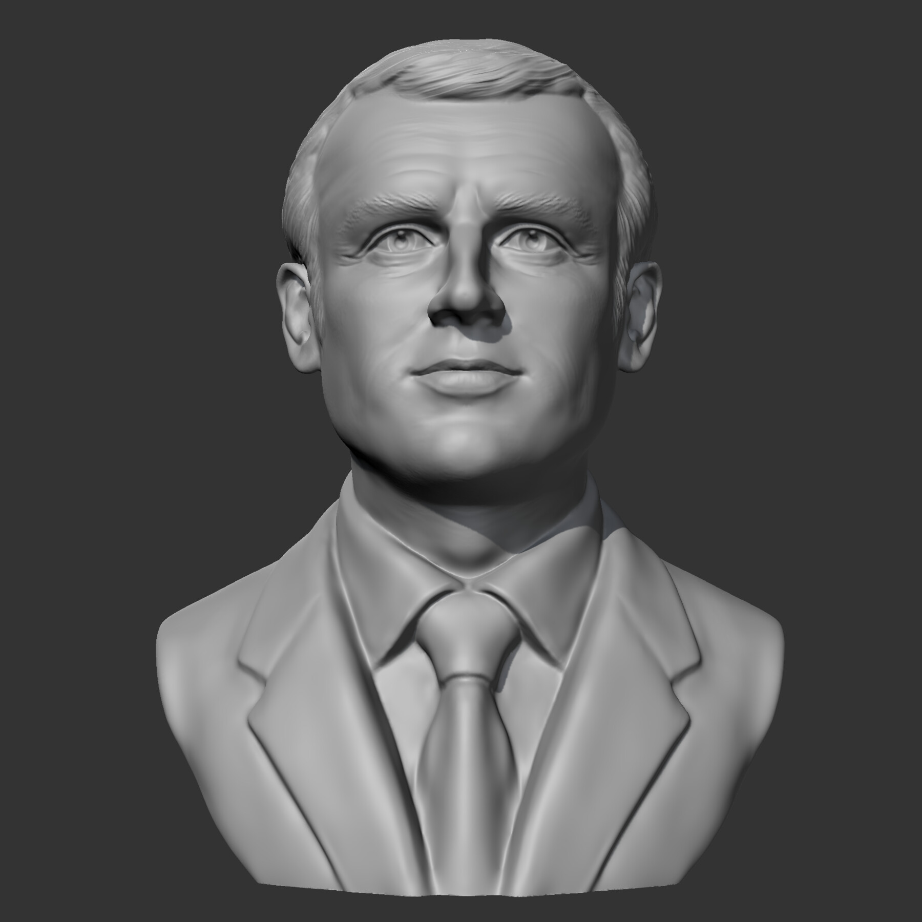 ArtStation - Emmanuel Macron 3D print model | Resources