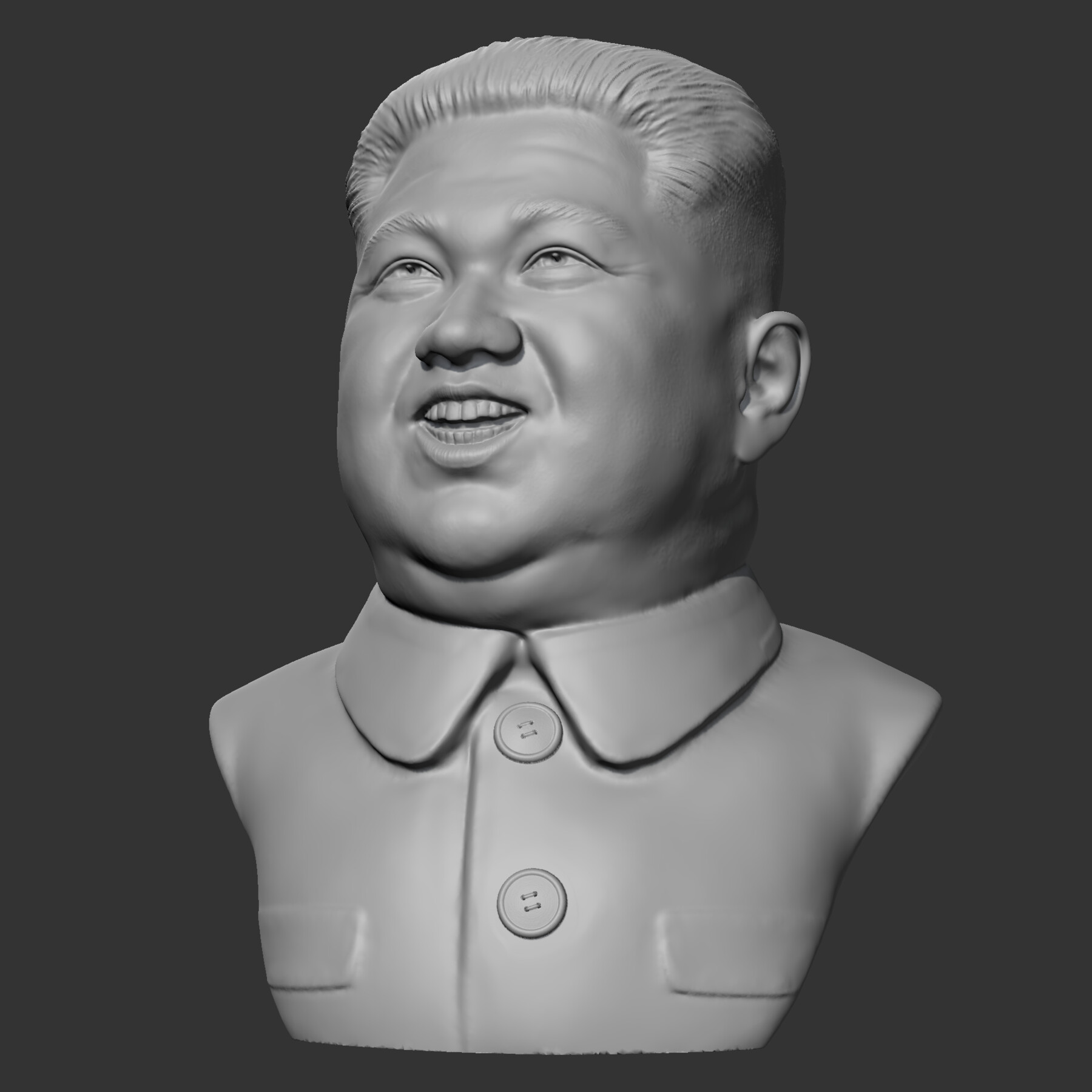ArtStation - Kim Jong-un 3D print model | Resources