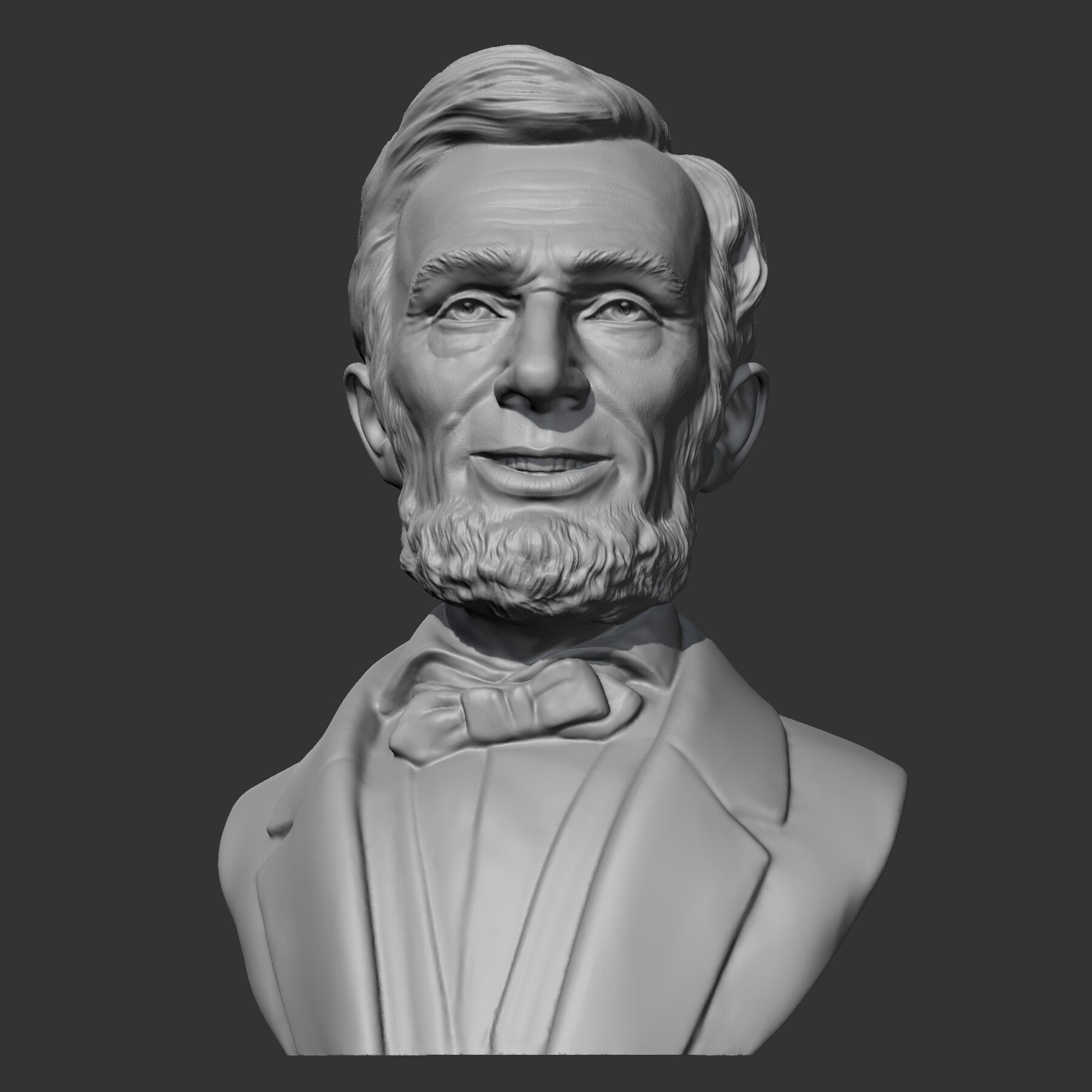 ArtStation - Abraham Lincoln 3D print model | Resources