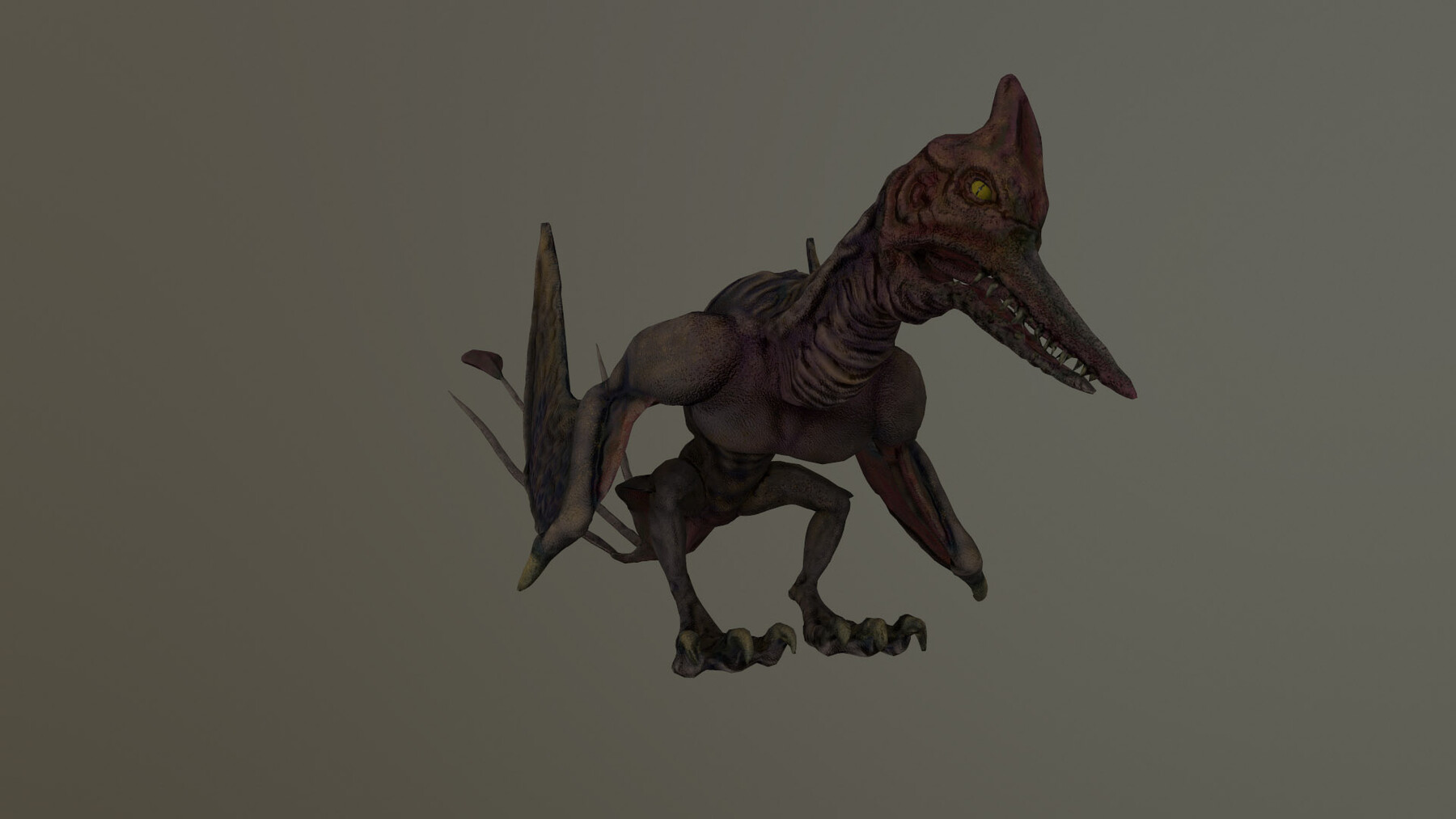 ArtStation - Monster Pterodactyl | Game Assets