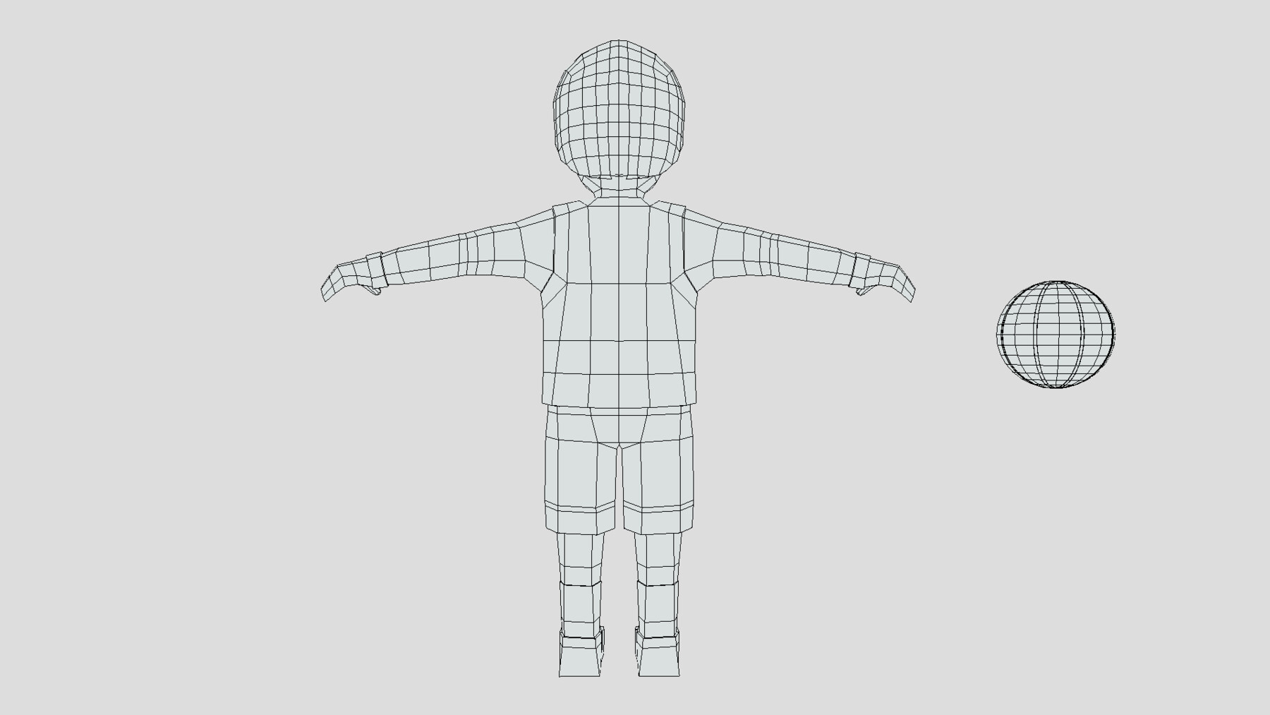 ArtStation - Low Poly Cartoon Basketball Player | Game Assets