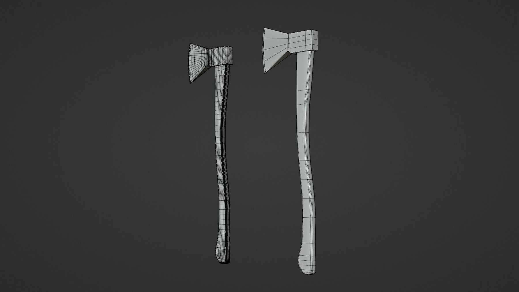 ArtStation - Axe - Low and High poly | Resources