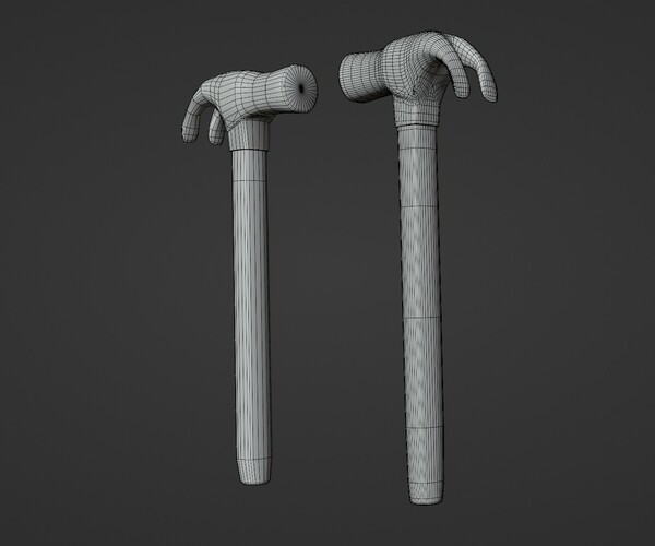 ArtStation - Hammer - Low and High poly | Resources