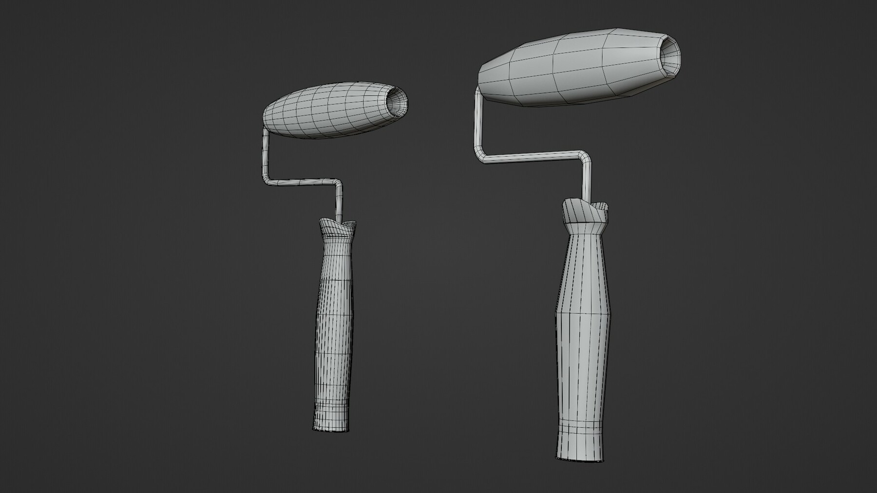ArtStation - Paintbrush - Low and High poly | Game Assets